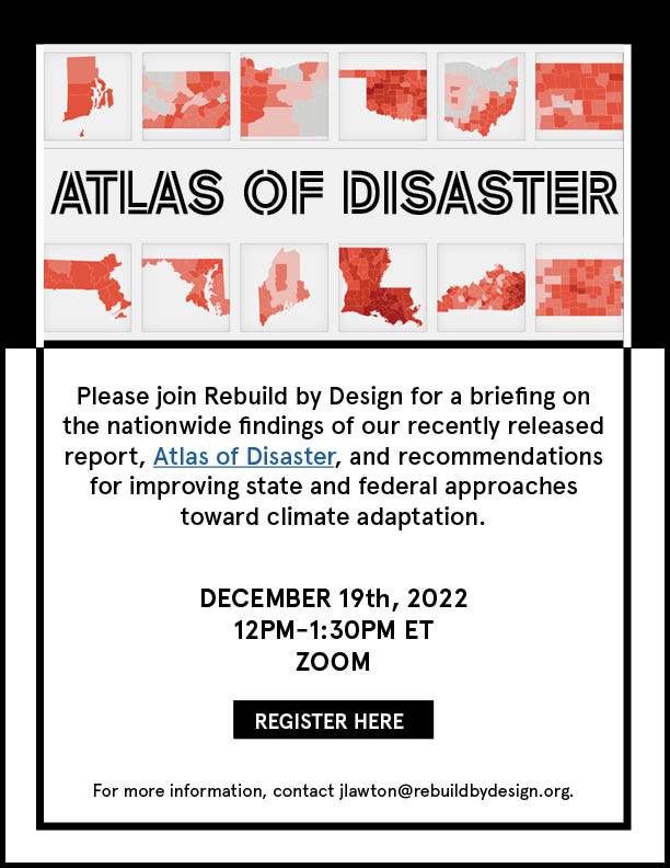 Atlas of Disaster Briefing - Rebuild by Design