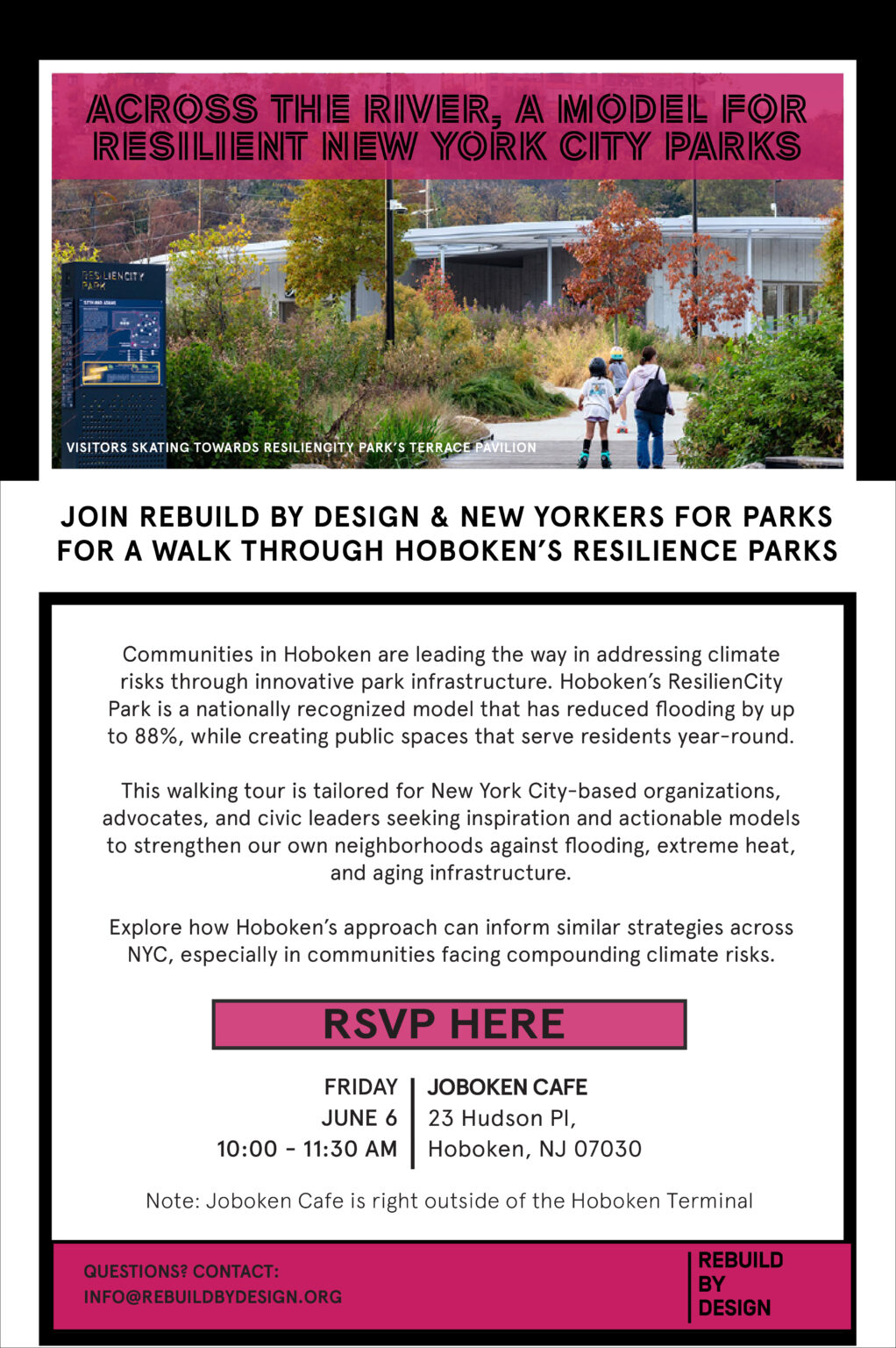 Hoboken Walking Tour Sign Up (June 2025) - Rebuild by Design